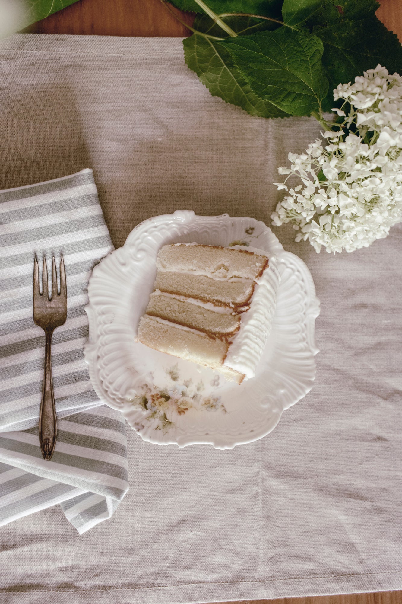 Table Linens Runner in Oatmeal - Heirloomed